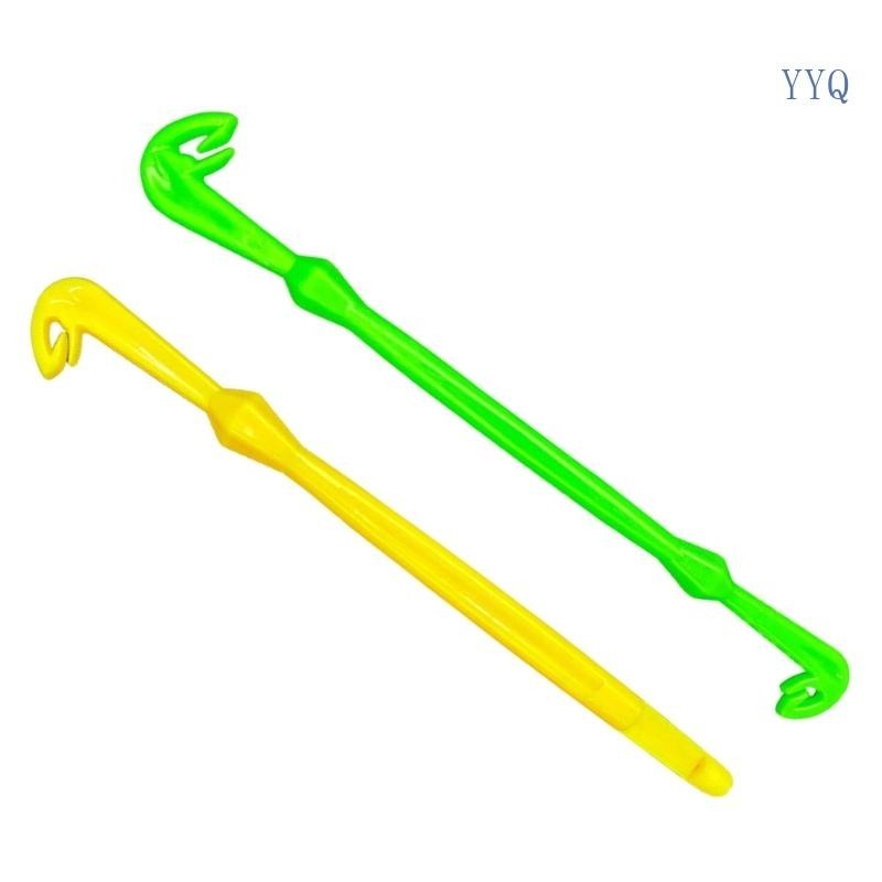 Yyq 4 ชิ้นพลาสติก Tie Fast Knot Tying เครื่องมือแบบพกพา Easy Hook Loop ...