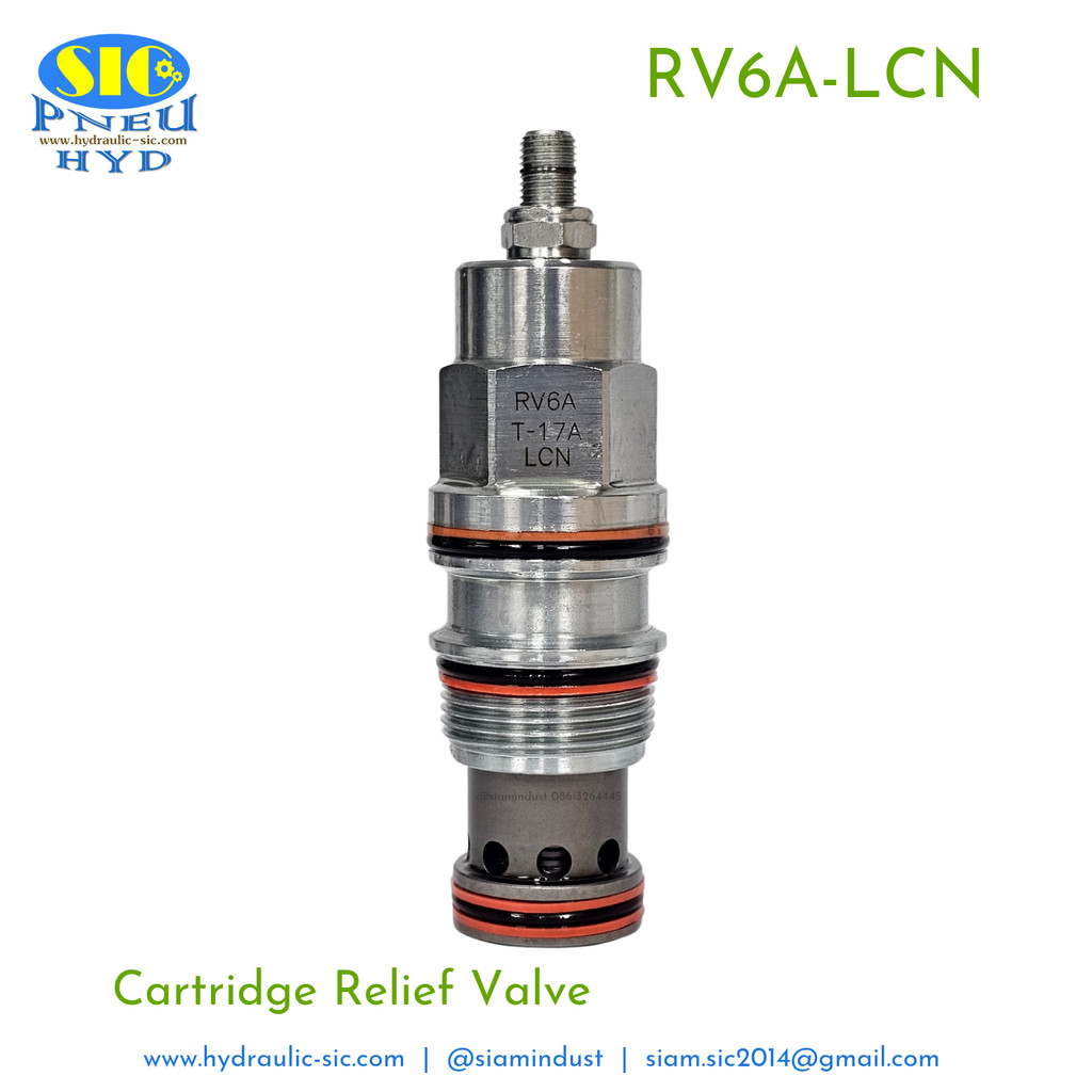 RV6A-T17A-LCN Cartridge Relief Valve เทียบ SUN Hydraulic รุ่น RVGA-LCN | Shopee Thailand