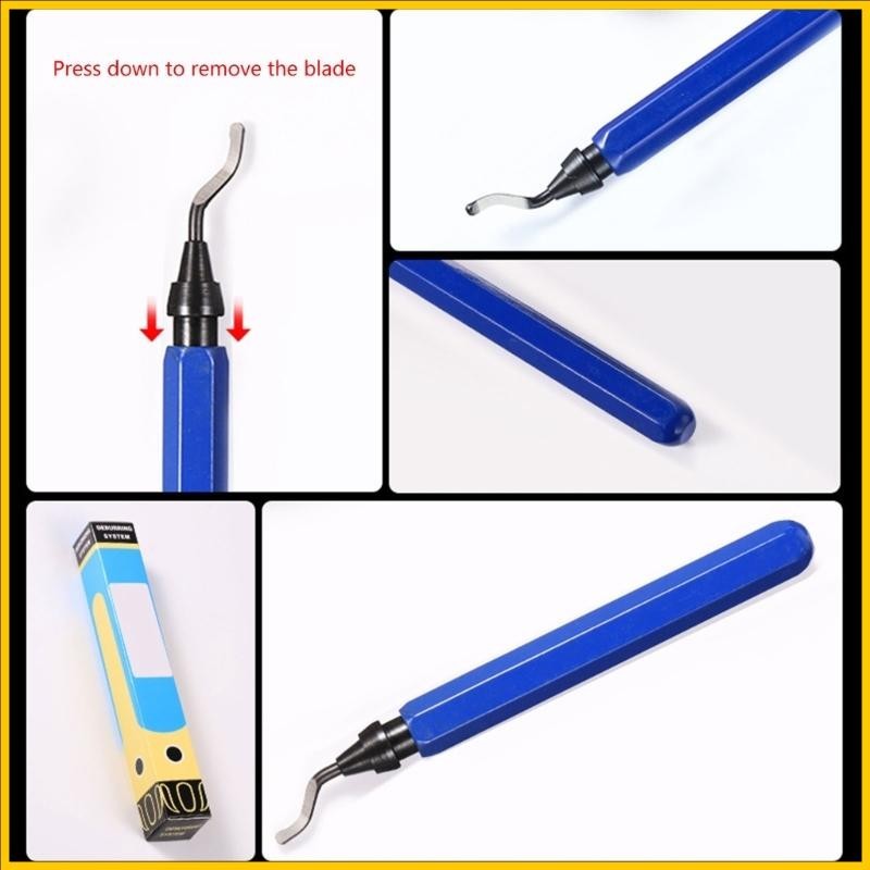 Runun Handle Burr Deburring Remover เครื่องมือตัด 10 20 ชิ้นเครื่องตัด ...