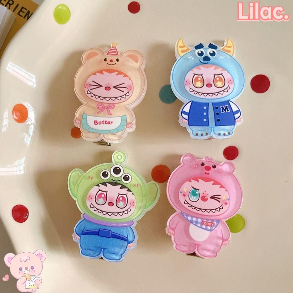 Lilac Capybara Hairpin, Loopy การ์ตูน Labubu กิ๊บติดผม, น่ารัก Butter ...