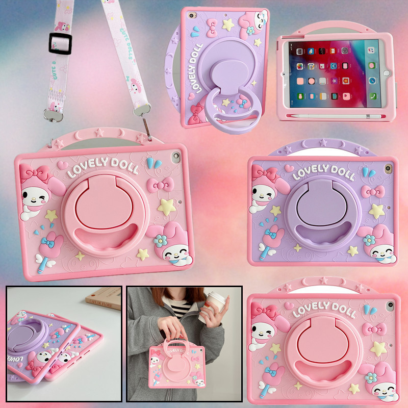 3d Melody หมุนสําหรับ HONOR Pad X8a NDL-W09 11 นิ้ว 2024 การ์ตูนเด็กขา ...