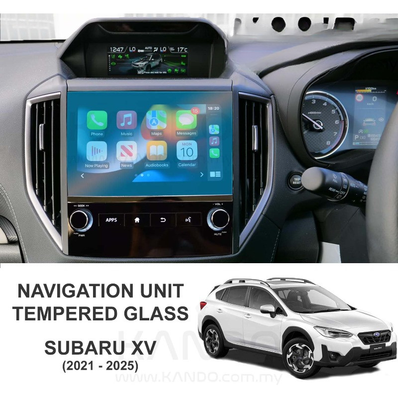 Subaru XV กระจกนิรภัย Subaru XV ปกป้องหน้าจอ Subaru XV Head Unit กระจก ...