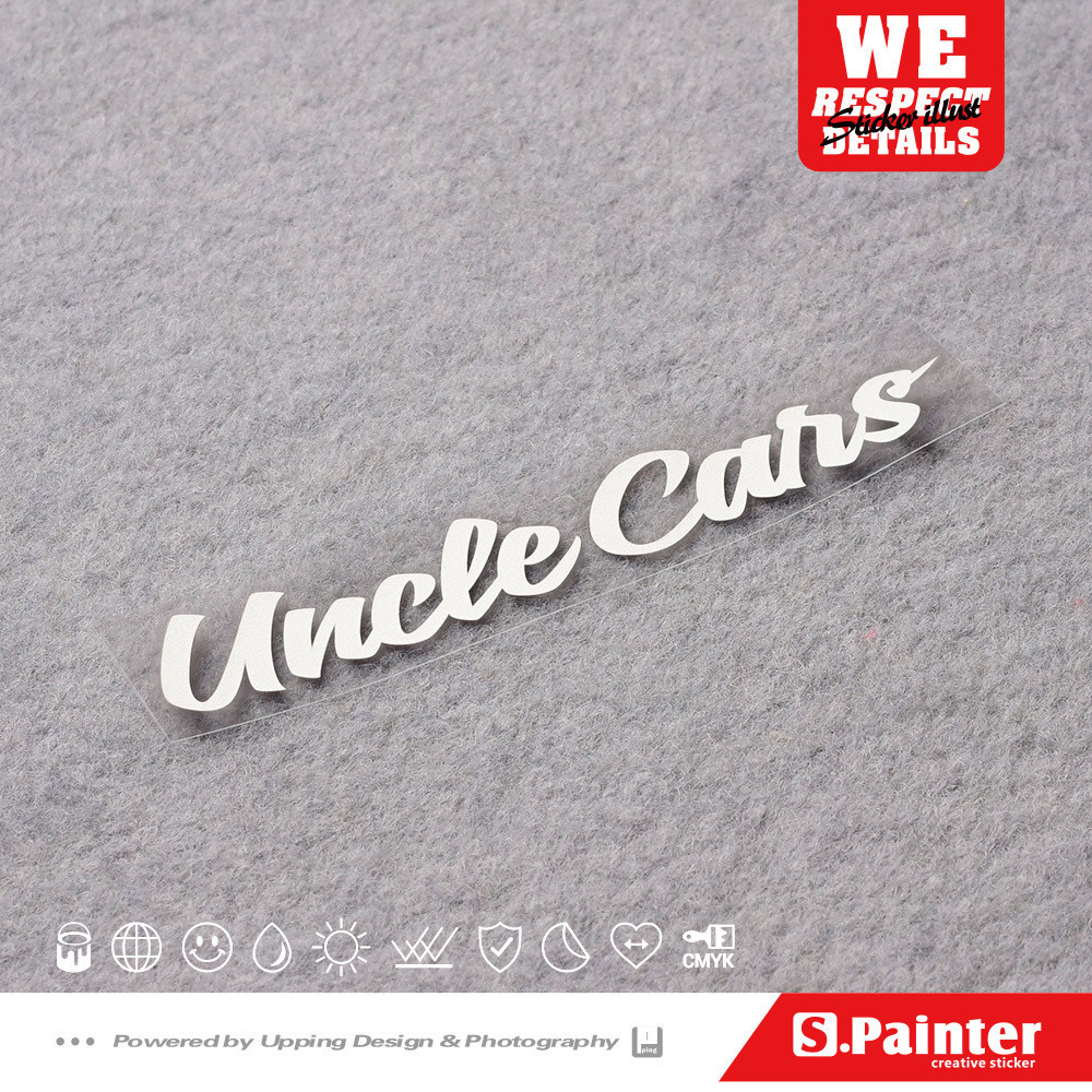 Retro Decorative Car Sticker UNCLE CARS Sticker Crown LS460 Emotional ...