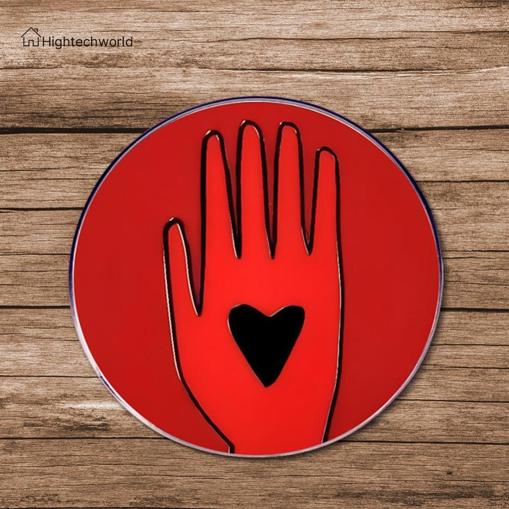 ผู้หญิงผู้ชาย Ceasefire Pin Ceasefire ปุ่มกลม Pin Badge เข็มกลัดอธิษฐาน ...