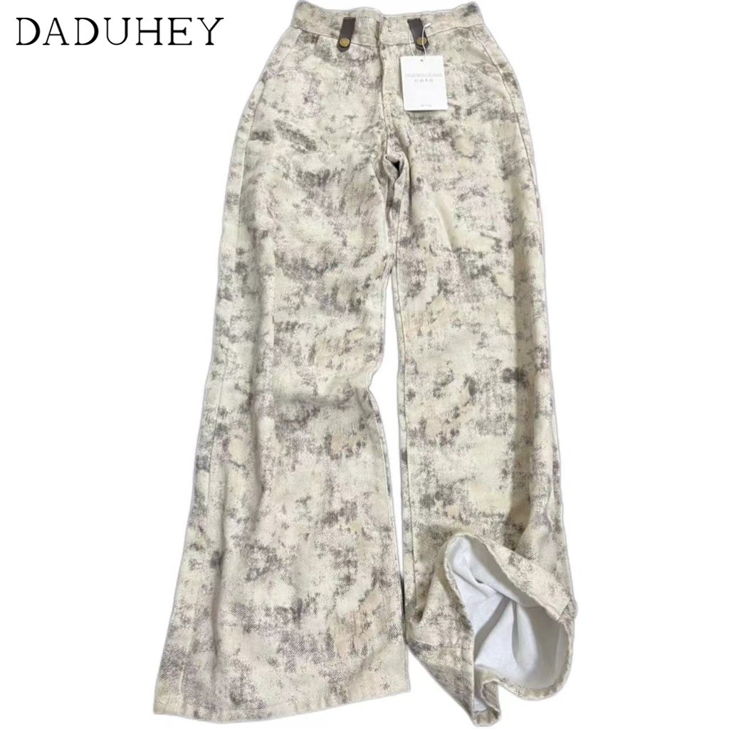 DaDuHey🎈 2024 High Waist Loose and Slimming Drooping Straight Pants ...