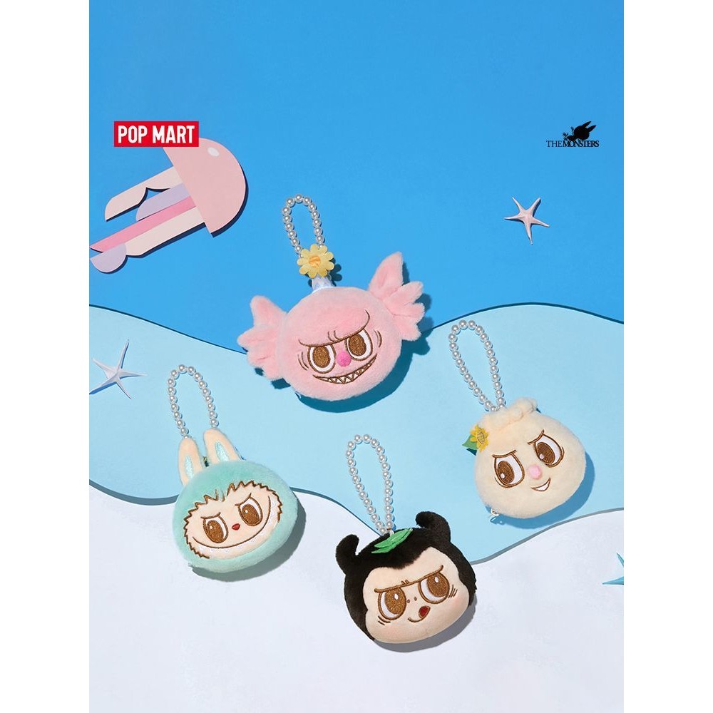 Popmart POPMART THE MONSTERS Party Series Plush Flip Music Mystery Box ...