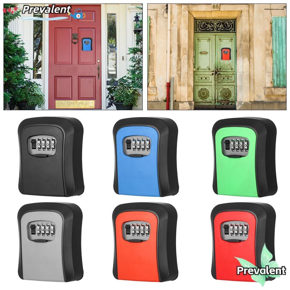 Preva กล่องกุญแจ Weatherproof กล่องนิรภัยกลางแจ้งในร่มติดผนัง | Shopee ...