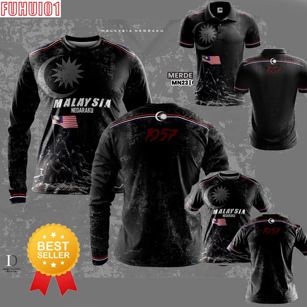 (Fuhui01) Merdeka 2024 MN23 003 CS MERDEKA 67 SHIRTS (MALAYSIA MERDEKA ...