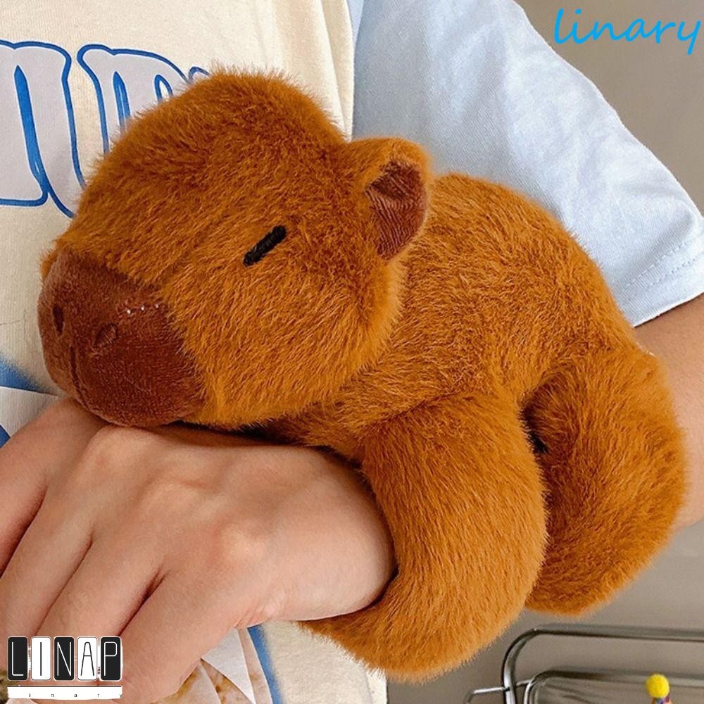 Culinaryhv Slap Bracelet Series, Capybara Rodent Pink Capybara Plush ...