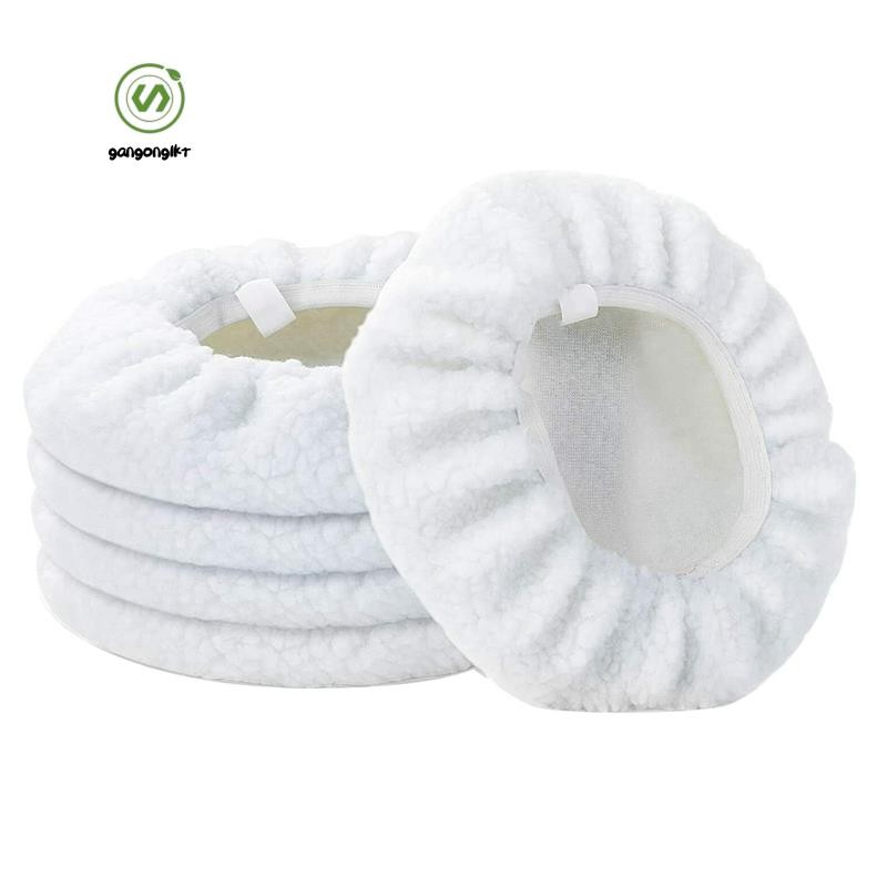 [gangong1kr]5 ชิ้น 10 INCH Bonnet Polisher Pad ขัด Buffling บัฟเฟอร์รถ ...