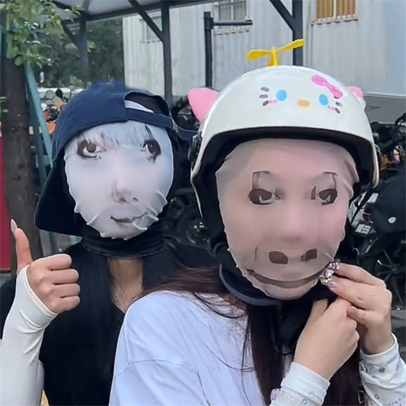 64styles 3D Full Face Mask Venom/Kanye จําลองหมวกตลกสําหรับแฟนคอสเพลย์ ...