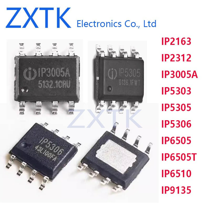 ใหม่ IC CHIP 5 ชิ้น/ล็อต IP series ชิป IP2163 IP2312 IP5303 IP5305 IP3005A IP6505 6505T IP9135 ...