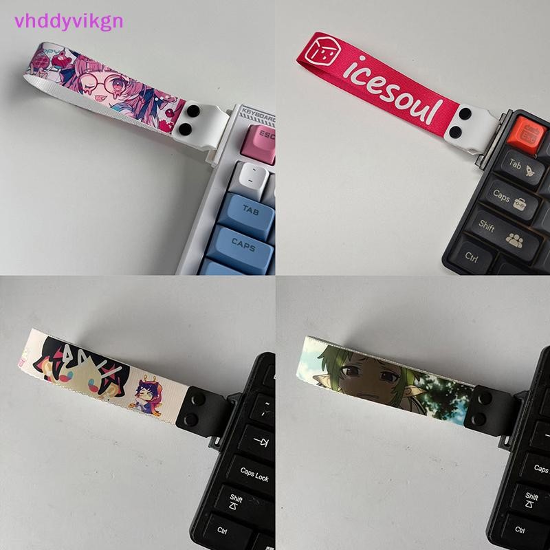 VHDD Hello Kitty อะนิเมะคีย์บอร์ดริบบิ้นคีย์บอร์ดแฟชั่นสายคีย์บอร์ดเกม ...