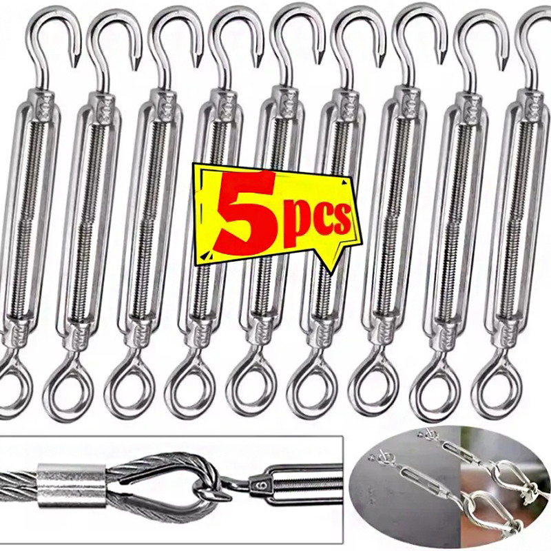 Adjuster Turnbuckle สำหรับปรับความตึงของสายเคเบิลและClothline | Shopee ...