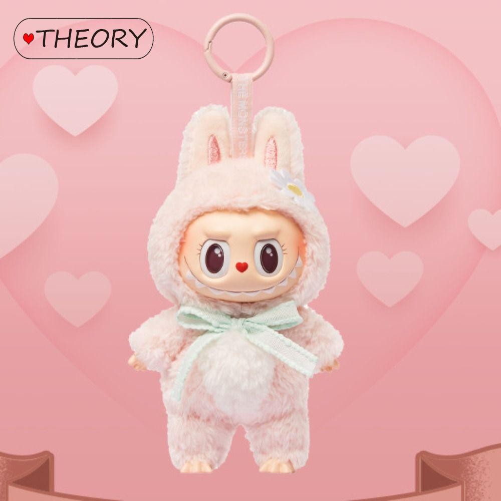THEORY Labubu ตุ๊กตา, ปิดการ์ตูนหวาน Mokoko ตุ๊กตาตุ๊กตา, Labubu ตุ๊กตา ...