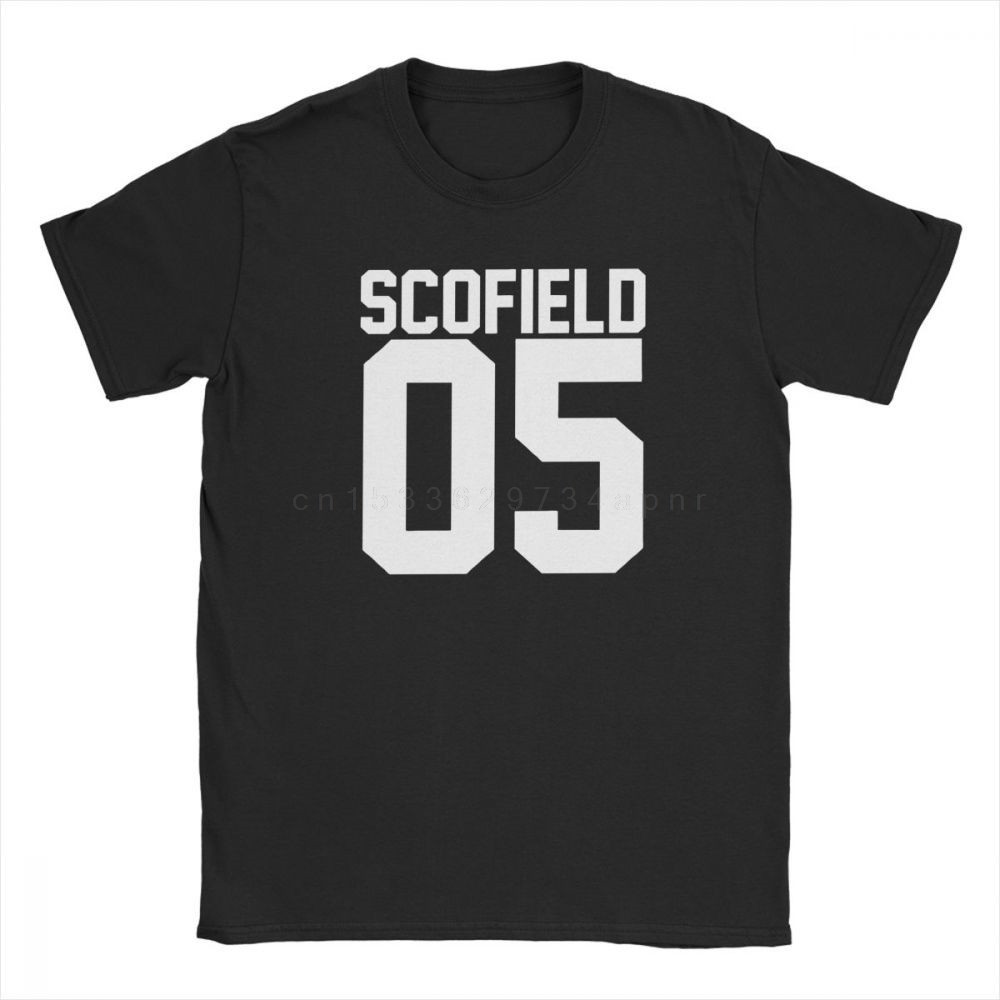 ของขวัญไอเดียเสื้อยืดชาย Michael Scofield 05 Prison Break T เสื้อเสื้อ ...