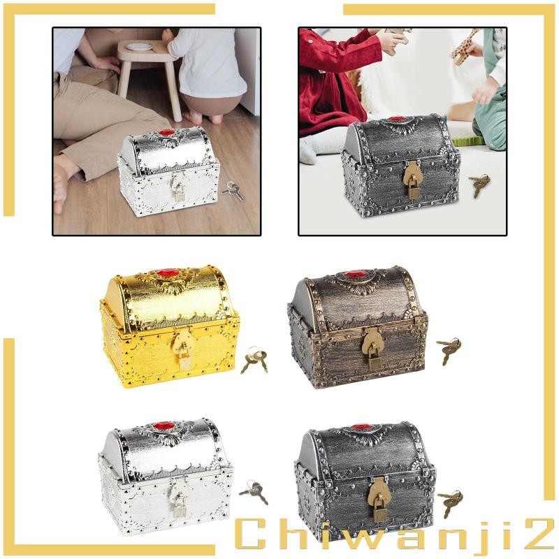[เท่าไหร่2] Kids Storage Pirate Treasure Box Pirate Treasure Chest ...