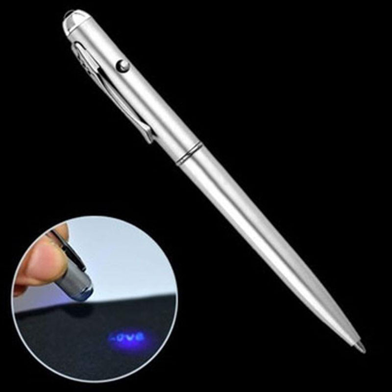 1 ชิ้นใหม่ 2 in1 หมึกที่มองไม่เห็น Magic Security การเขียน Secret Spy ...