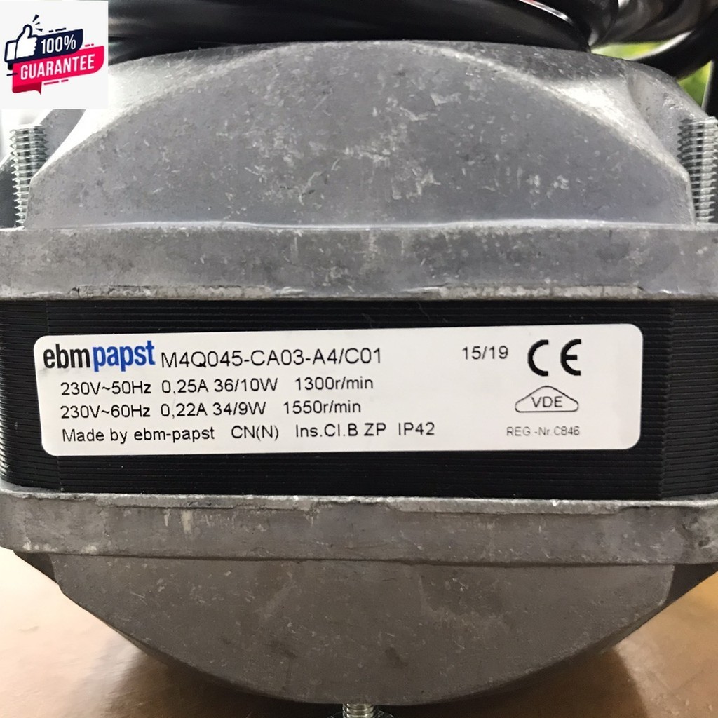 มอเตอร์ตู้แช่ ebmpapst รุ่น M4Q045-CA03-A4/C01 ขนาด 10 w | Shopee Thailand