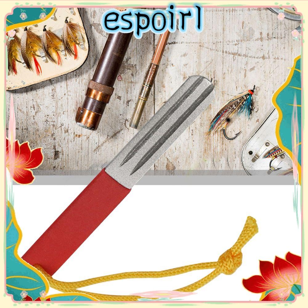 Espo ตกปลา Hook Sharpener อุปกรณ์เสริมปลาคาร์พ Fishook Groove เครื่องบด ...
