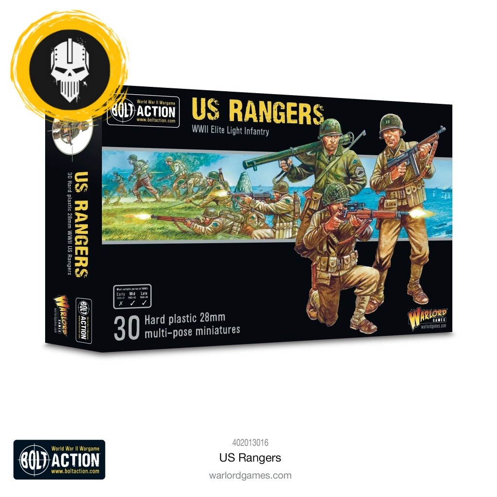 [พร้อมส่ง] WARLORD GAMES: Bolt Action: US Rangers WWII Elite Light ...