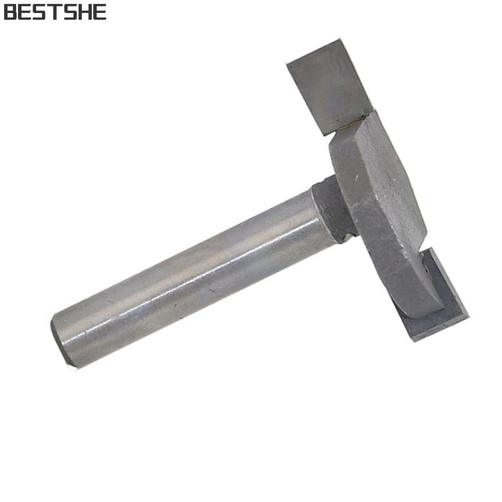1/4 นิ้วก้านตรง T Slot Router Bit T-Track Woodwork Milling เครื่องตัด ...