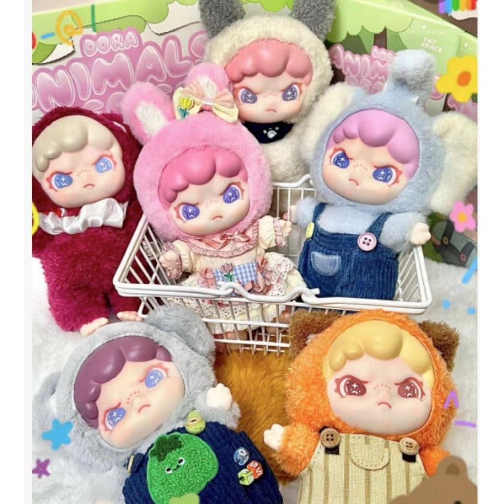 Dora TNT SPACE DORA ANIMS Furry Animal House Series ตุ๊กตาไวนิล ...
