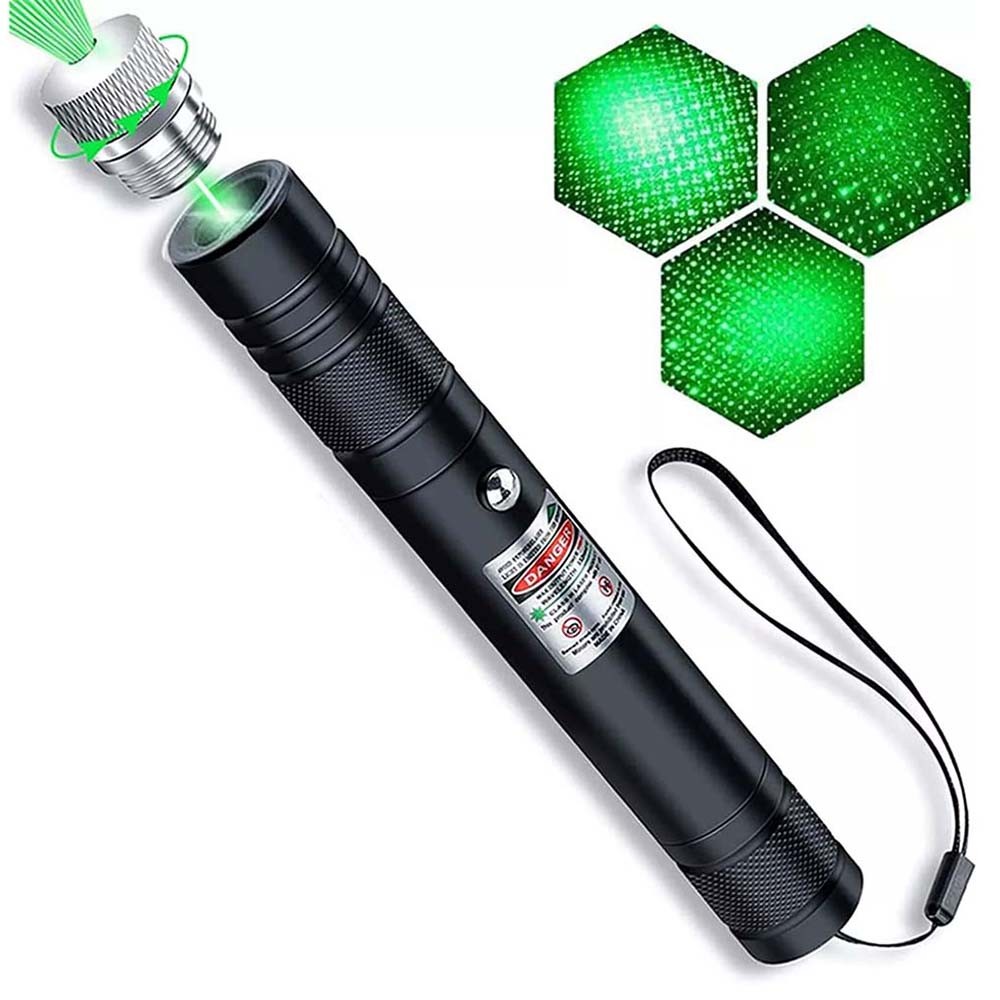USB Rechargeable Green Laser Pointer Long Range Very Powerful Laser ...