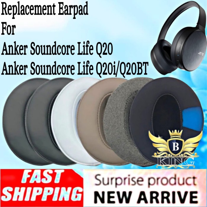 หูฟังโฟมแผ่นรองหูฟังทดแทน Anker Soundcore Life Q20 Q20i/Q20BT | Shopee ...