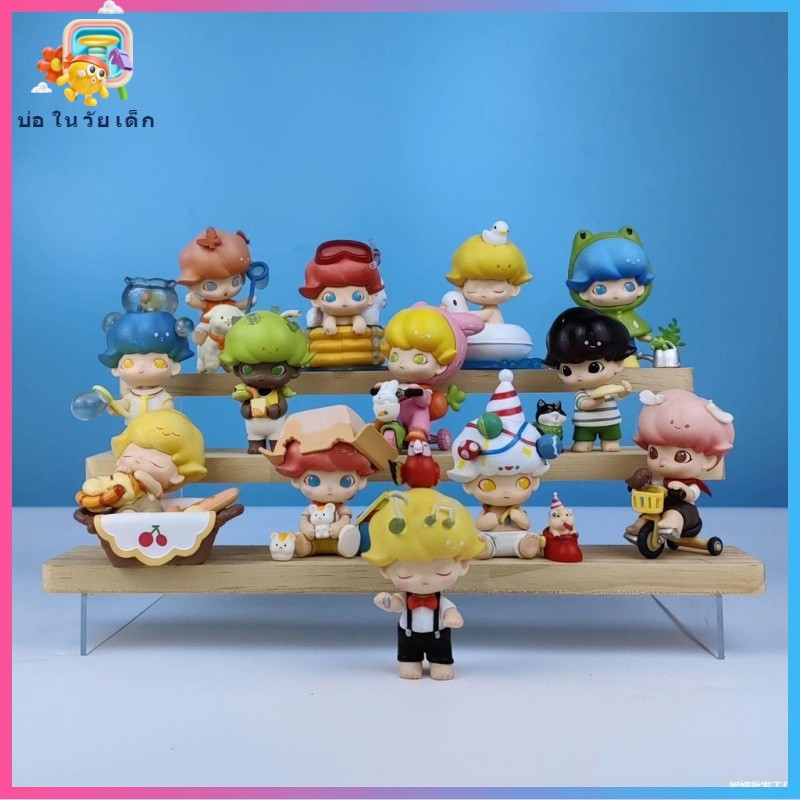 [จัดส่งในวันเดียวกัน] Bubble Mart Blind Box Dimoo Pet Holiday Series ...