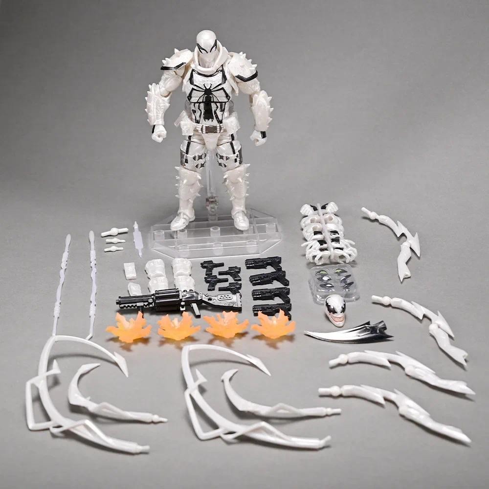 Ct ของเล่น Action Figure Spiderman Anime Figures Agent Anti-Venom Shf ...