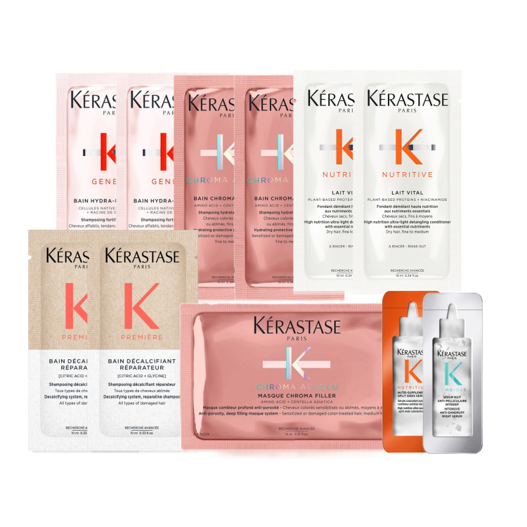 [สินค้าสมนาคุณงดจำหน่าย] Kerastase 11.11 celebration 11 sachets set ...