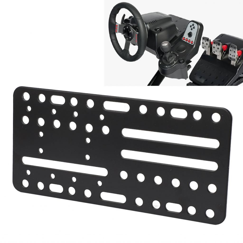 USB Handbrake Mount Plate Bracket BLASTED สำหรับ G27 G25 G29 G500 T300 ...