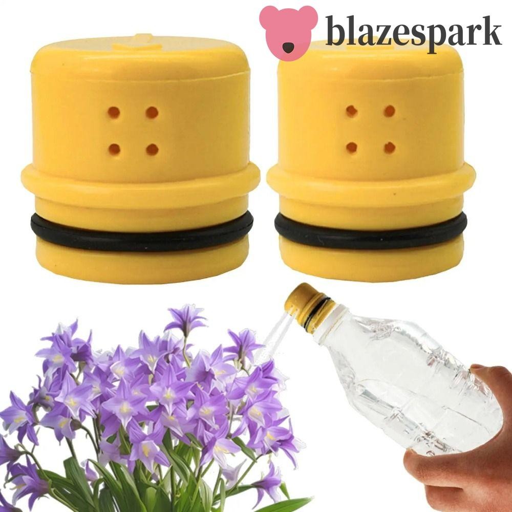 BLAZESPARK 2 ชิ้น Mini Garden Sprayer, แบบพกพา Creative ขวดน้ําหัวสปริงเกลอร์, BPA-free สีเหลือง ...