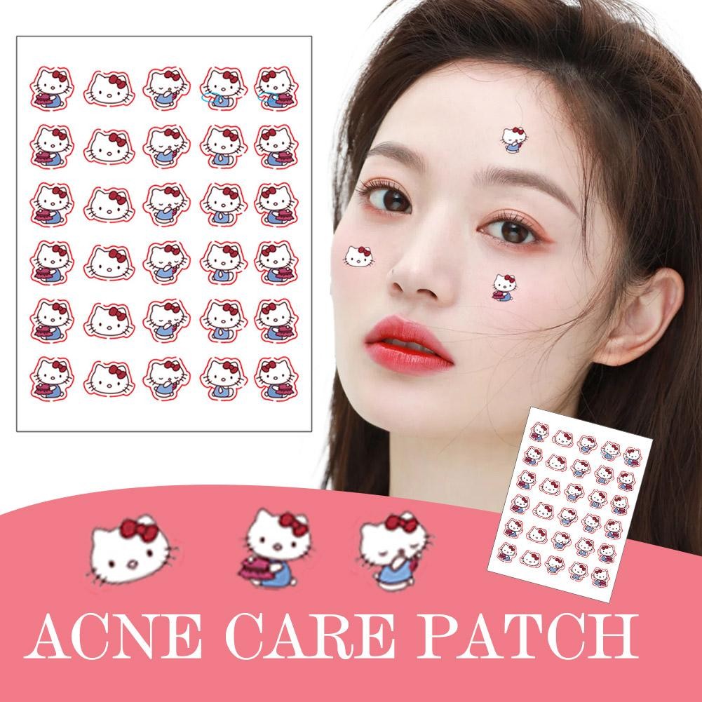 30 ชิ้น PE Pimple Patch Kit สําหรับ Face Powerpuff Girls Acne Patch ...