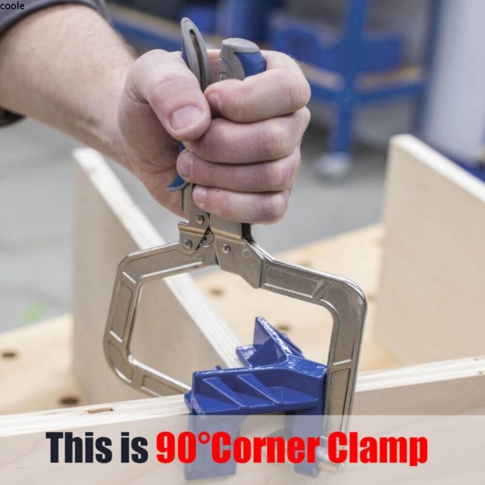 COOLE แคลมป์กรอบมุม, Jigs Miter Multifunctional Quick Right Angle Clamp ...