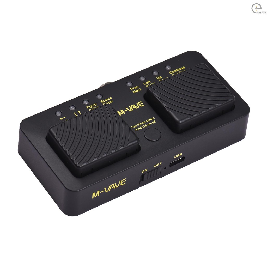 M-VAVE CUBE TURNER PRO ชาร์จไร้สายอัจฉริยะ MIDI ควบคุมเหยียบหน้า Turner ...
