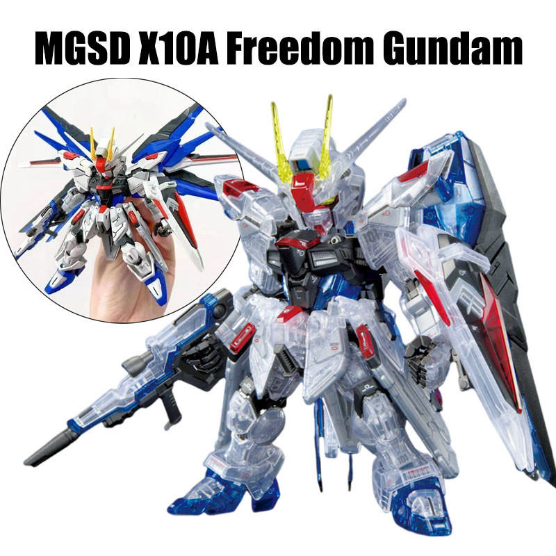 Gaogao Mgsd Zgmf X10A Freedom Gundam Clear Color Assembly Model Mgsd ...