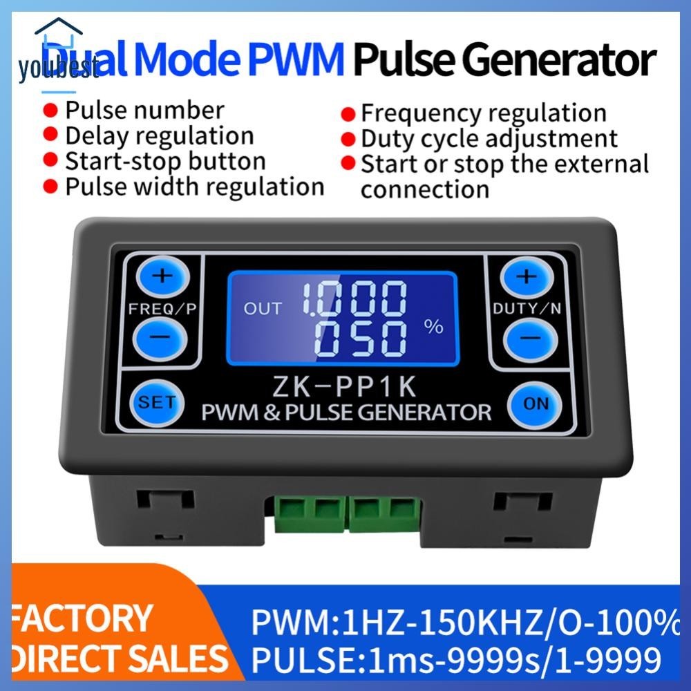 เครื่องกําเนิดสัญญาณ Dual Mode ZK-PP1K ZK-PP2K PWM Pulse ความถี่ Duty ... เครื่องกําเนิดสัญญาณ Dual Mode ZK-PP1K ZK-PP2K PWM Pulse ความถี่ Duty ...