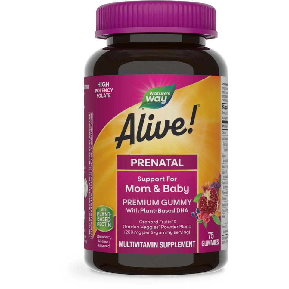 ธรรมชาติ Way Alive! Prenatal Gummy Multivitamin, High Potency Folate ...