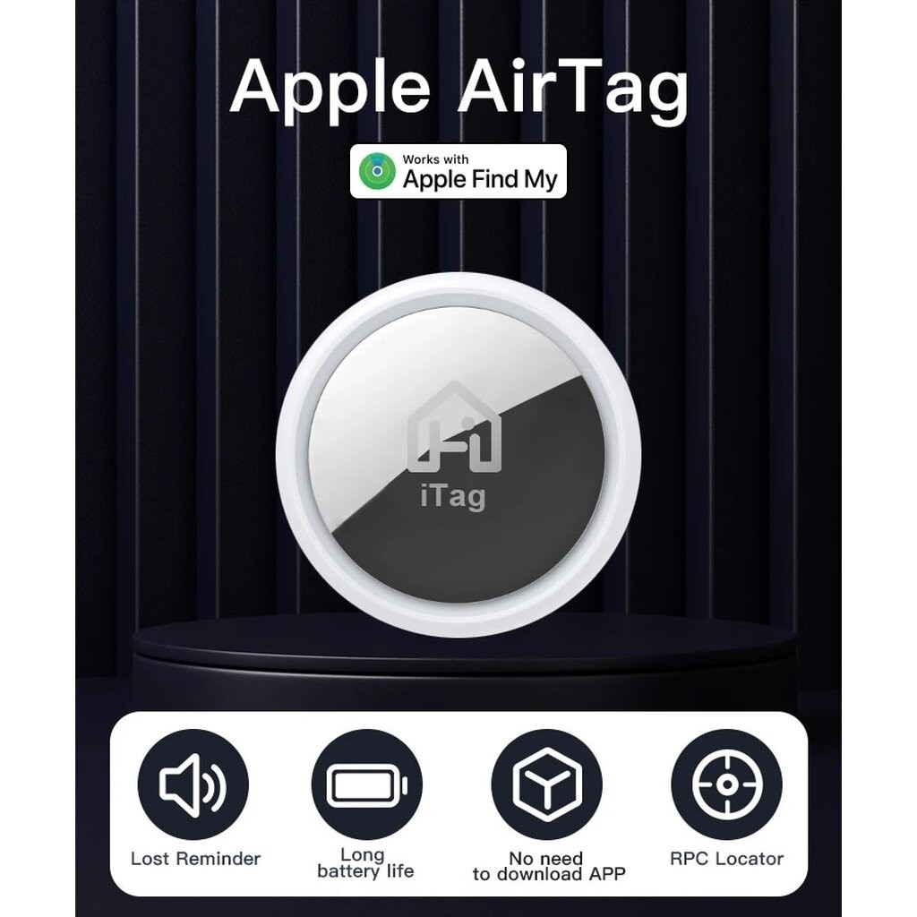 iTag พวงกุญแจบลูทูธตามตามของหาย ใช้กับแอป Find My เท่านั้น รุ่น iTag11 Smart Tag (MFI) | Shopee ...