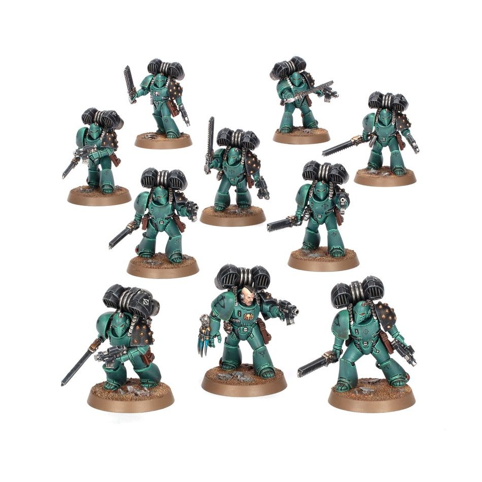 E675 E674 E673 LEGION MKVI ASSAULT SQUAD เรซิ่น Miniatures แผ่นโมเดล ...