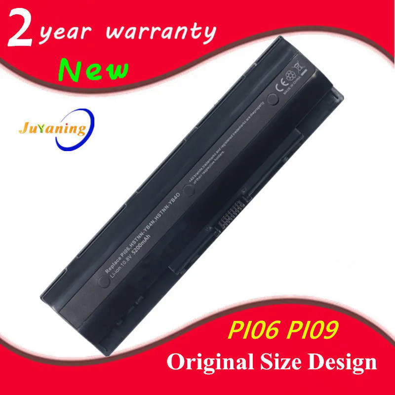 PI06 PI09 แบตเตอรี่แล็ปท็อป for HP HSTNN-UB4O HSTNN-UB4N HSTNN-YB4N 3ICR19/65-2 TPN-Q122 TPN ...