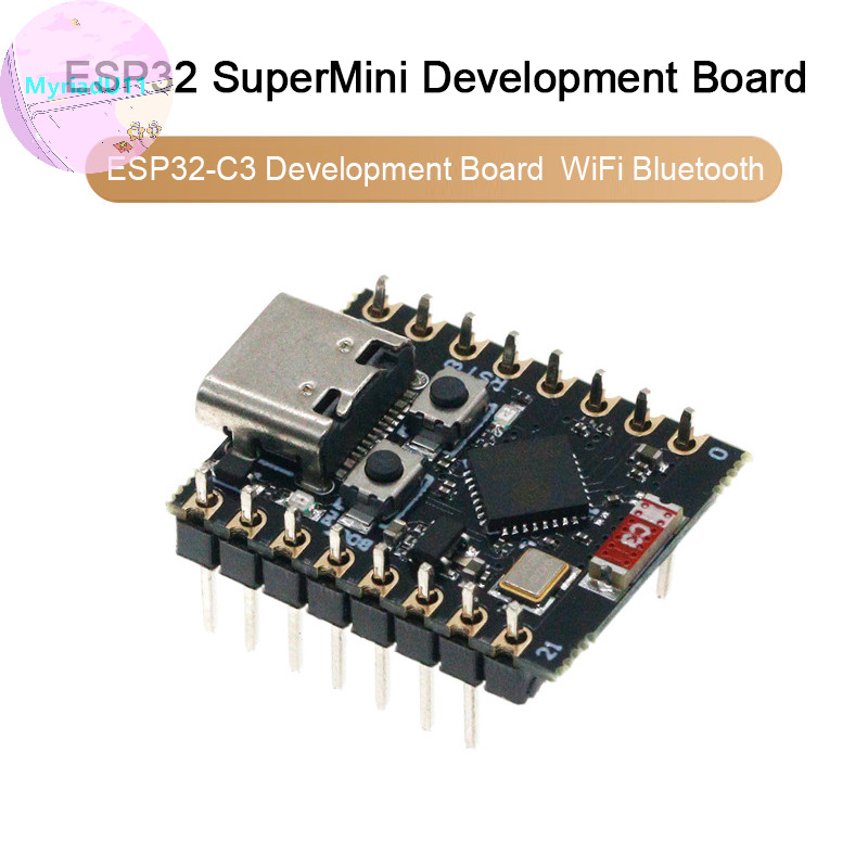 Myriadu ESP32-C3 บอร์ดพัฒนา ESP32 Mini Development Board ESP32 Wifi Development Board อุปกรณ์ ...