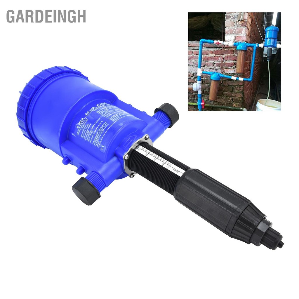 GardeingH G3/4 ถึง G1 ด้ายชายปุ๋ยหัวฉีดสารเคมี Doser Dispenser Dosing Pump 0.2-2% | Shopee Thailand