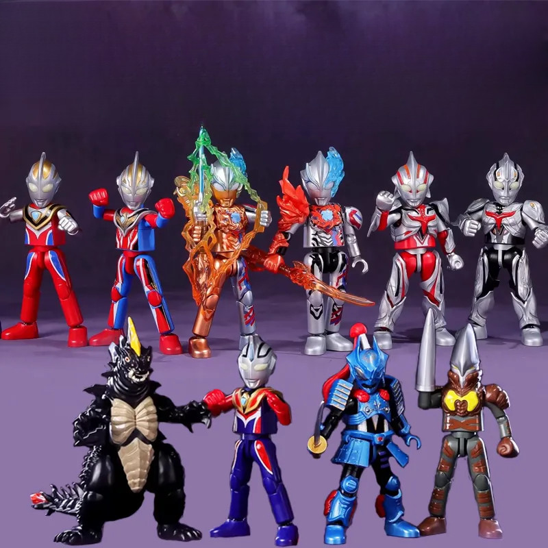 P Brooke Ultraman Building Blocks Crowd Star Edition No. 12 | Shopee ...