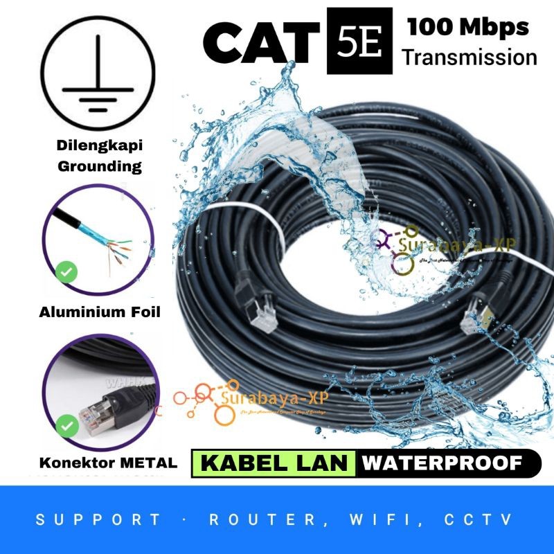 สาย Lan 15M UTP STP CAT5E 15M 15Meter 15Meter FTP Outdoor SPECTRA ...