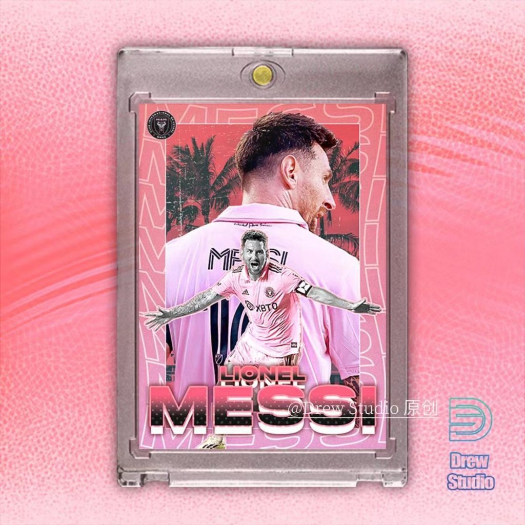 Argentina Football Star Messi Miami Card Crafting Cards ของขวัญวันเกิด ...