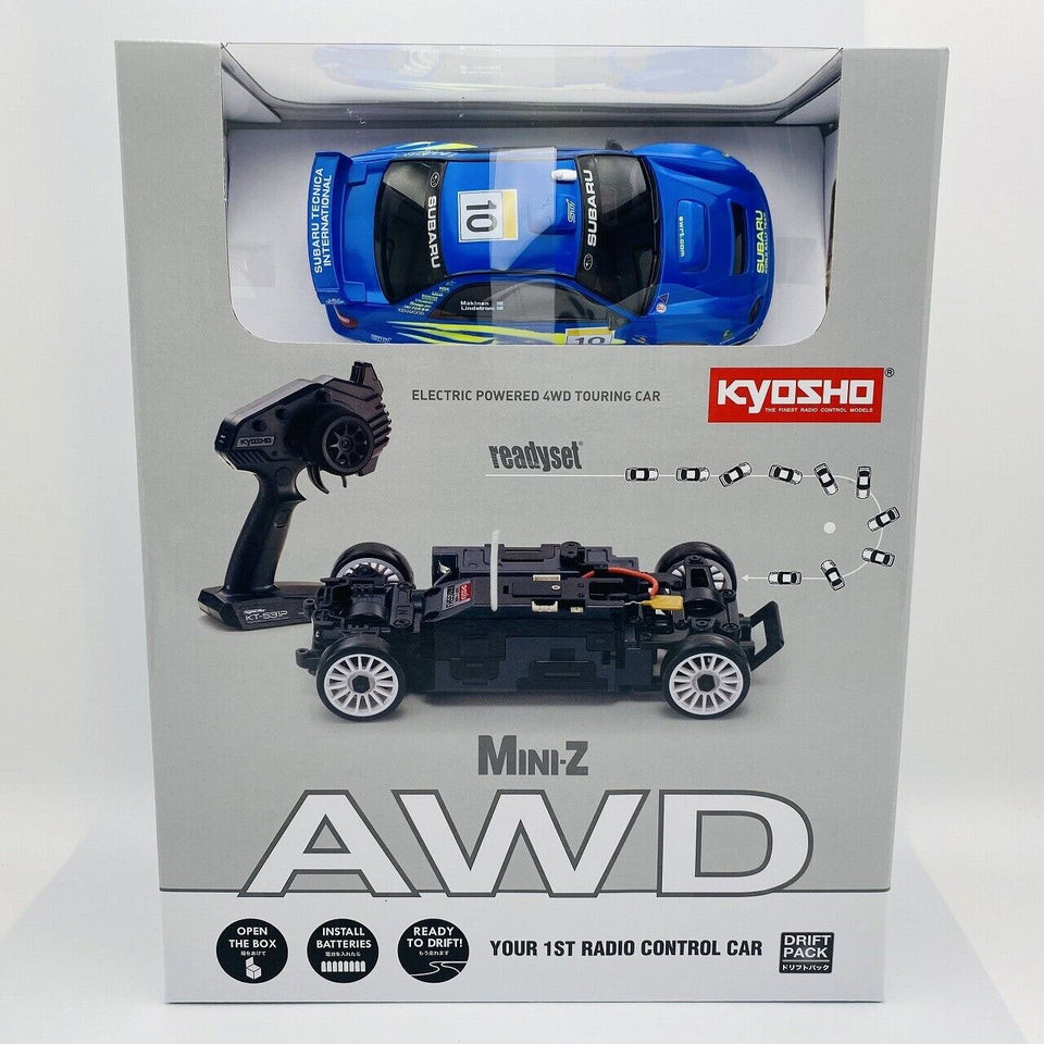 KYOSHO MINI-Z AWD SUBARU IMPREZA WRC 2002 32644WR Ready Set | Shopee ...