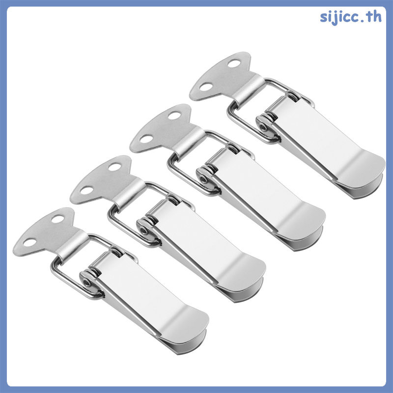 Hasp Lock Latch with Case Gate Stainless Steel Latches Spring Closet ...